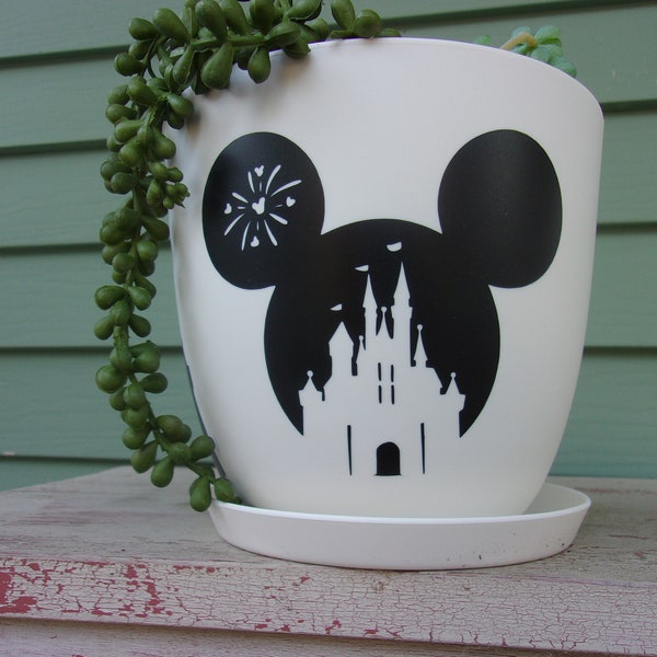 Mickey Mouse Planter - Etsy