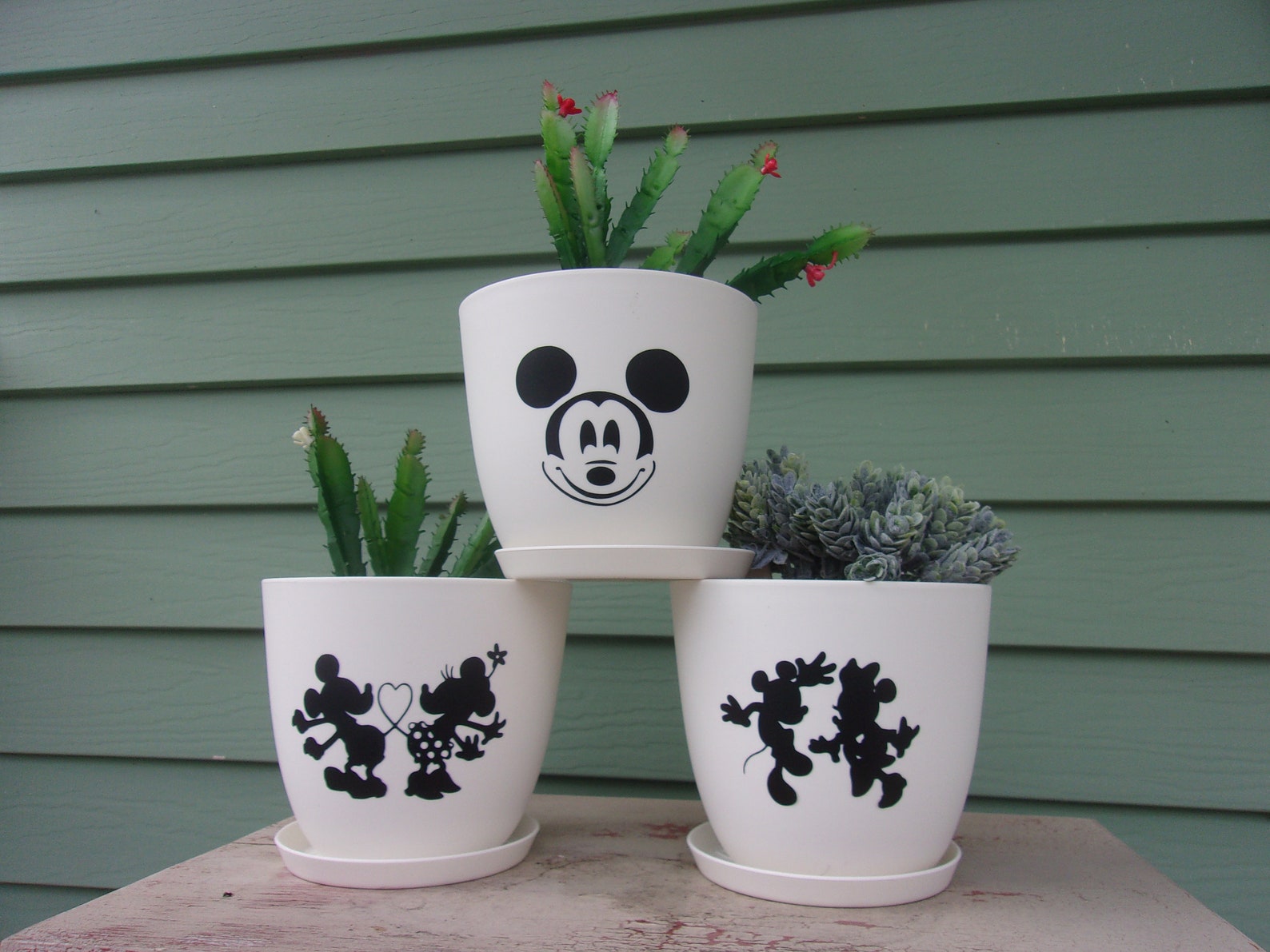 Retro Mickey Mouse Planter Pot | Etsy