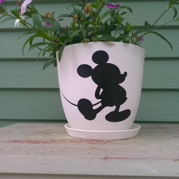 Mickey Mouse Planter - Etsy