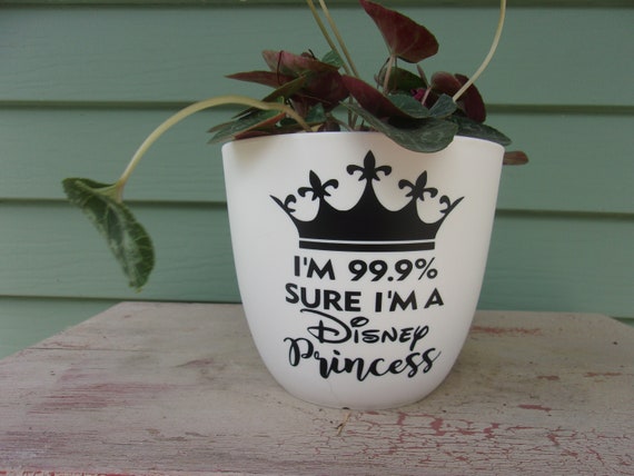 Disney Princess Plant Pot - Etsy