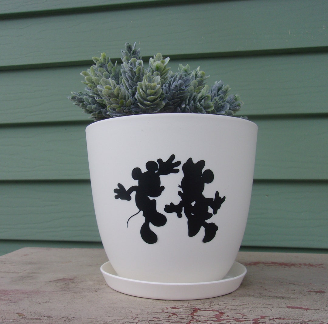 Dancing Mickey Mouse Planter Pot - Etsy