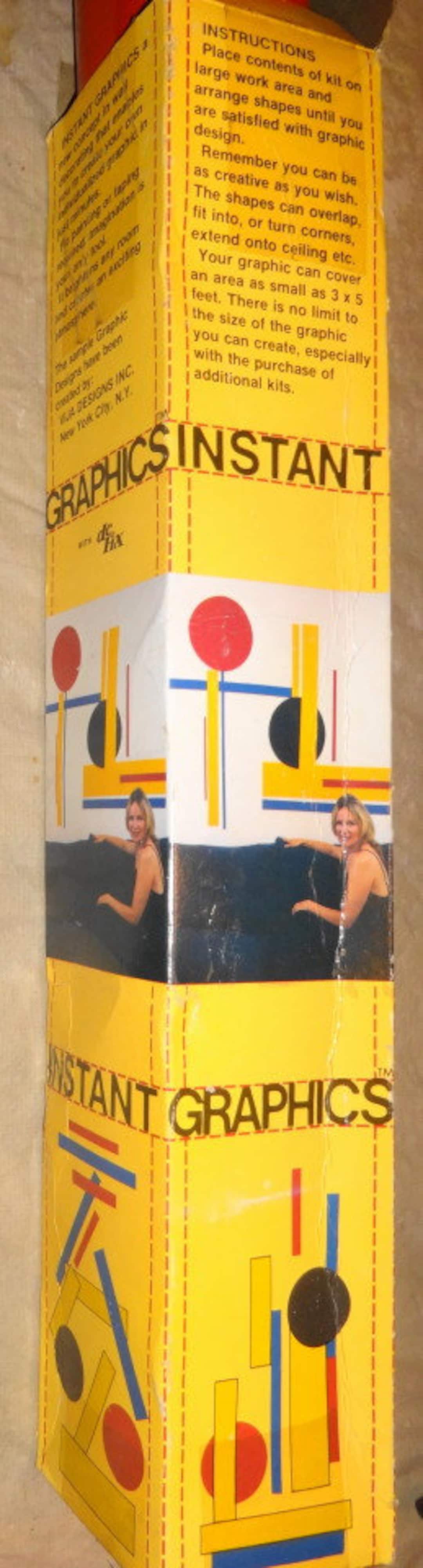 1978 Instant Graphics. Vinyl Room Decoration Stickers. by Vija Nelson ...