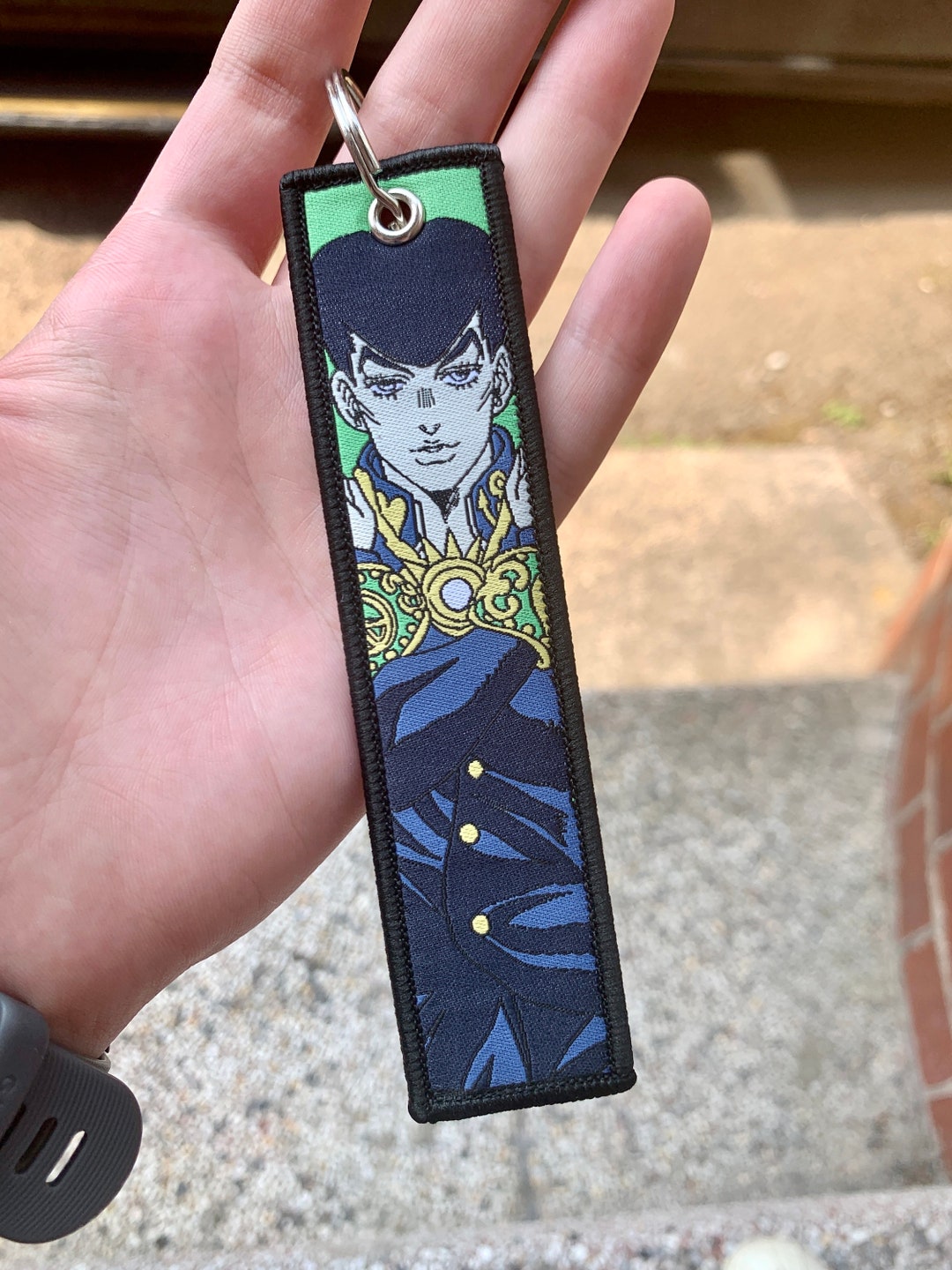 JOJO'S BIZARRE ADVENTURE Inspired Bag Tag Jonathan Joestar Joseph ...
