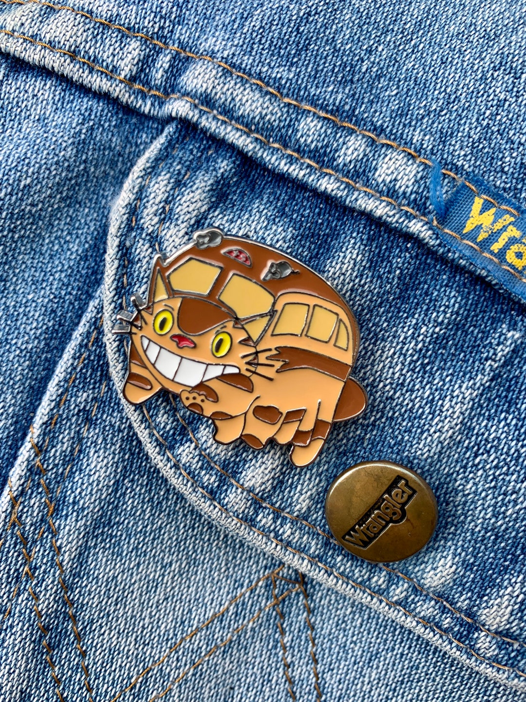 CATBUS Studio Ghibli Pin Badge Miso Soup Spirited Away My Neighbour ...