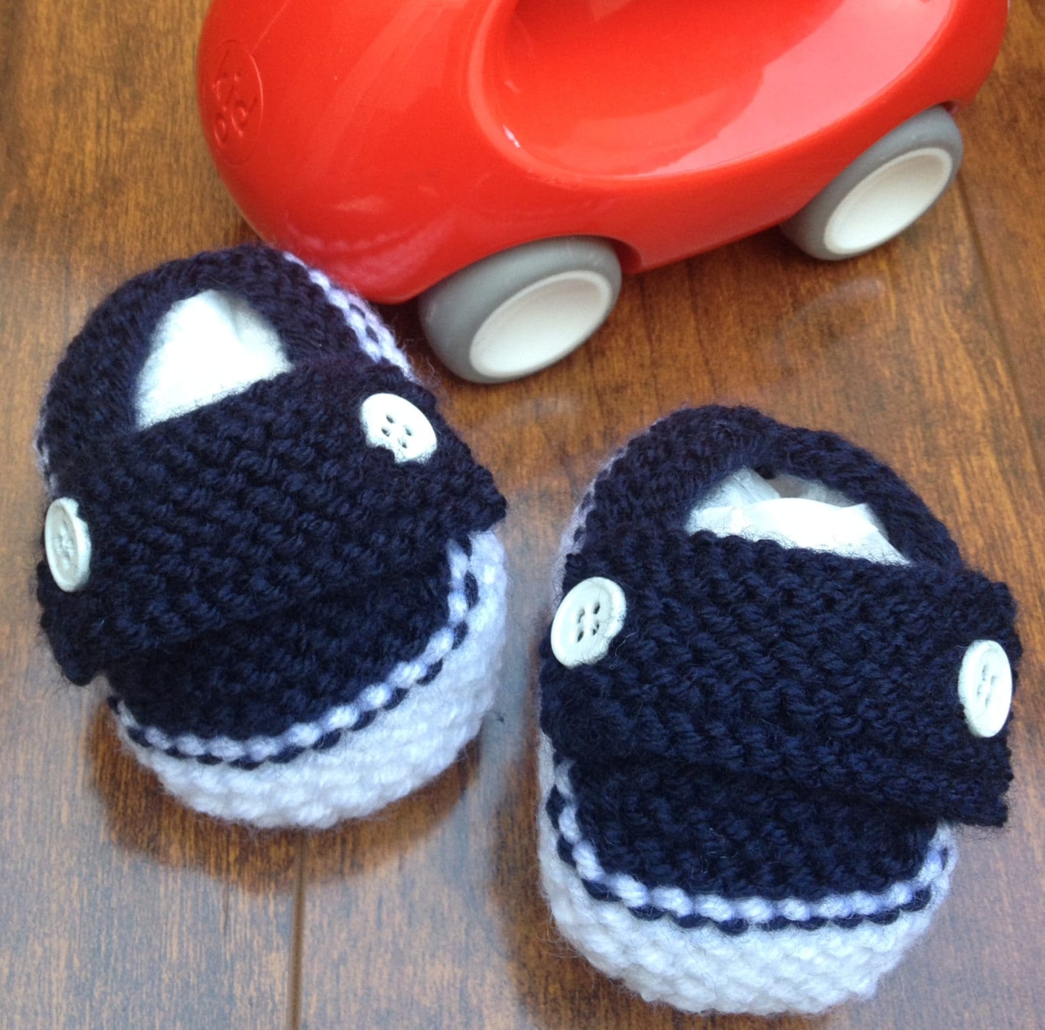 Hand Knit, Baby Boy, Booties - Etsy