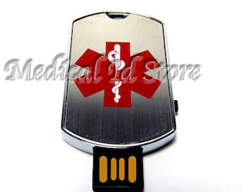 Medical Alert Usb | Etsy