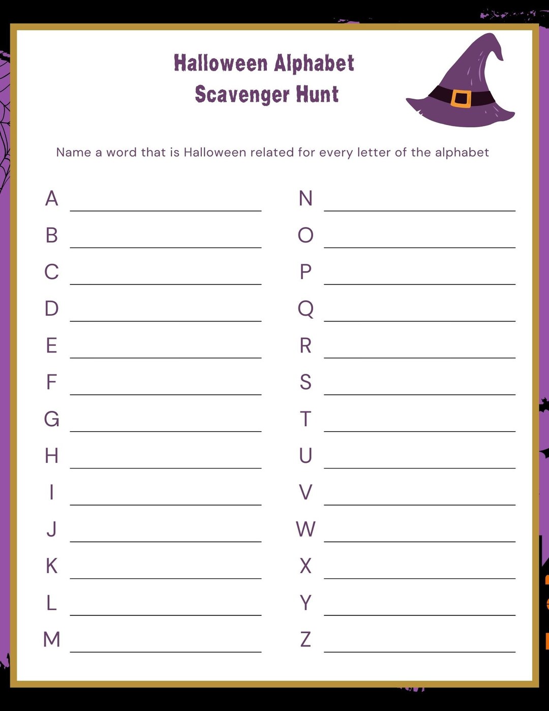 Holiday Letter Scavenger Hunt - Etsy