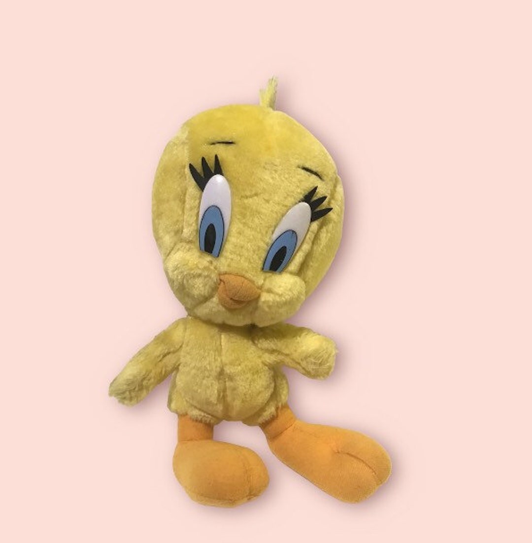 90s Stuffed Plushie Tweety Bird - Etsy