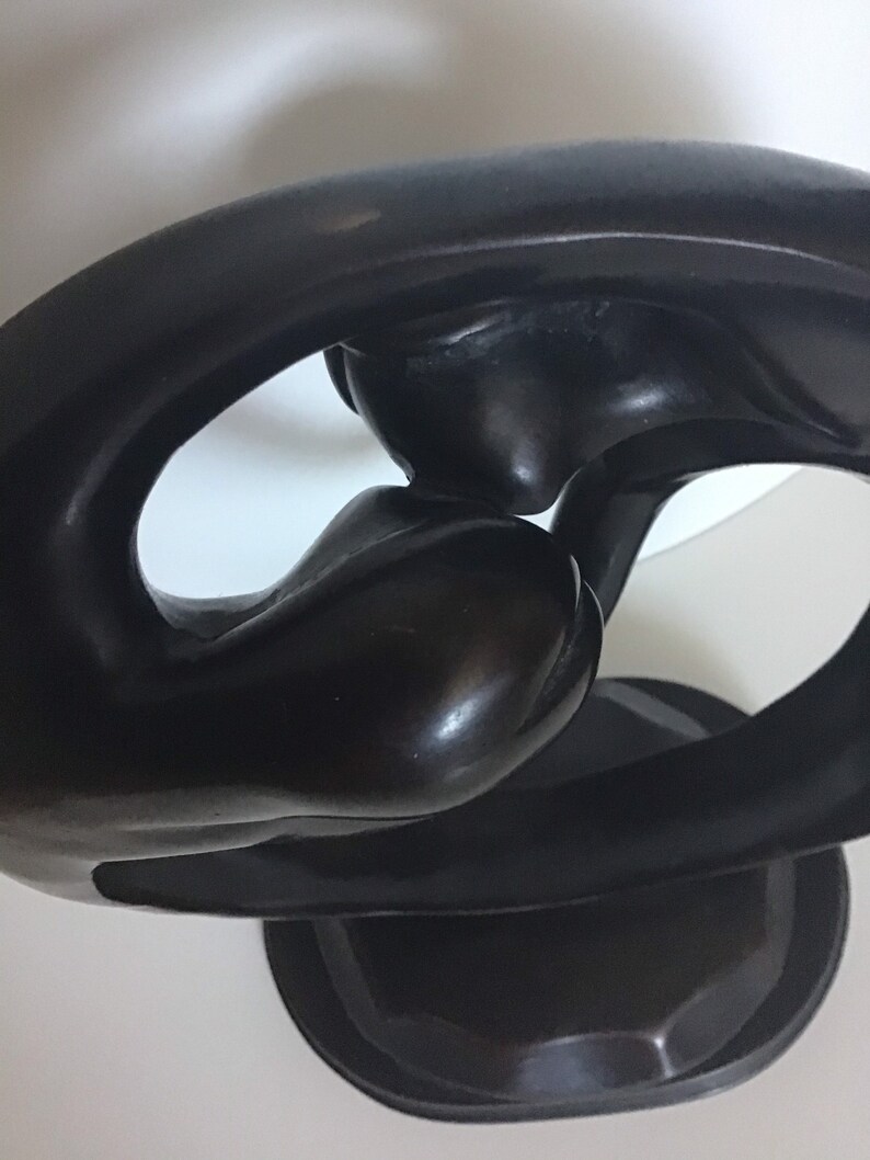 Vintage Coated Metal Couples Sculpture Man Woman Kissing Love - Etsy