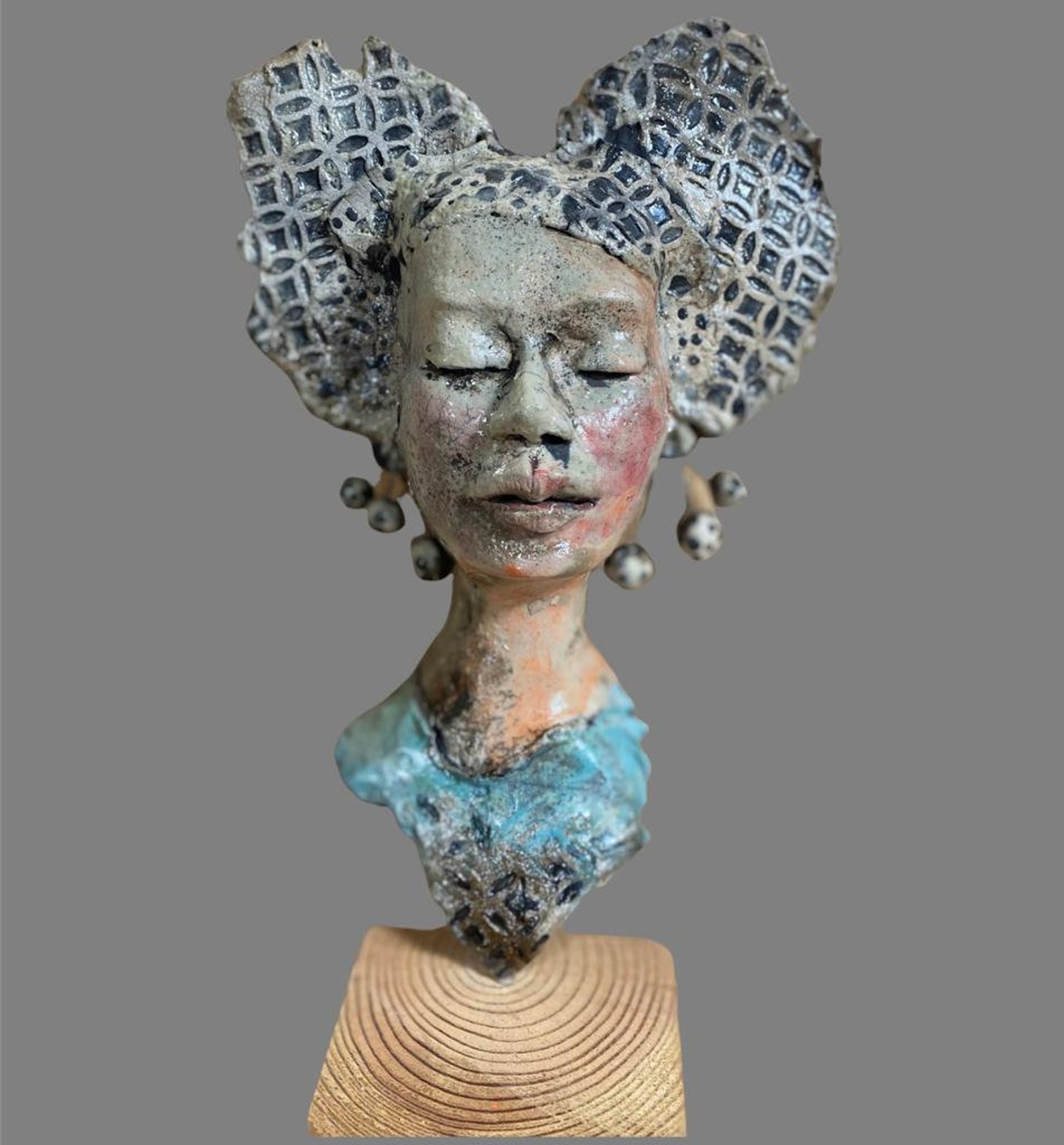 Raku Mask - Etsy