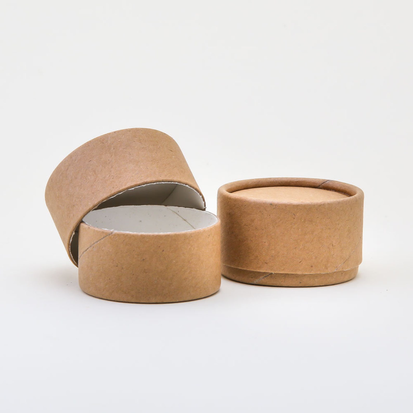 Eco Friendly 1 OZ - 12 PACK Lip Balm Jar - Kraft Cardboard 100% ...