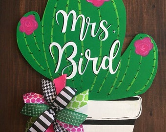 Cactus classroom decor | Etsy