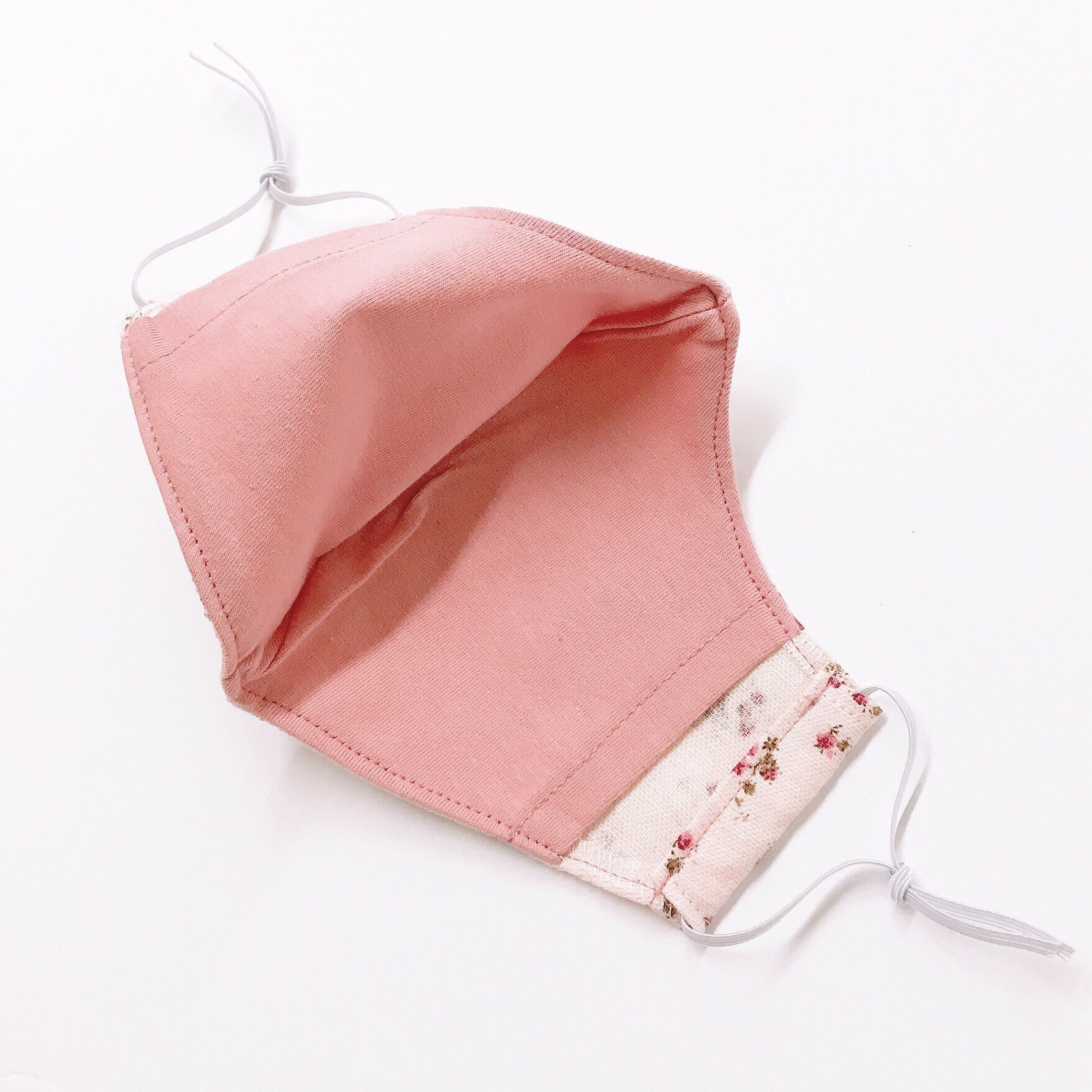 PINK Floral Face Mask With Filter Pockets for Kids & Adult. - Etsy