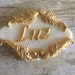 Fondant Name Plaque Cake Topper - Etsy