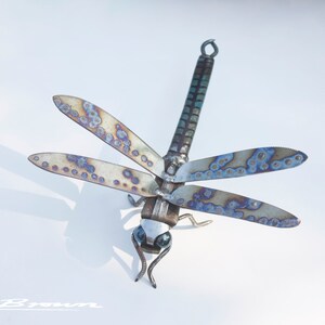 Dragonfly Sculpture Made From Scrap Metal, Emperor Dragonfly,made to ...