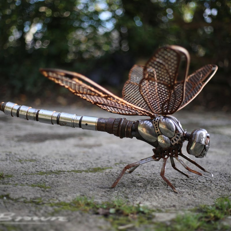 Dragonfly Sculpture - Etsy
