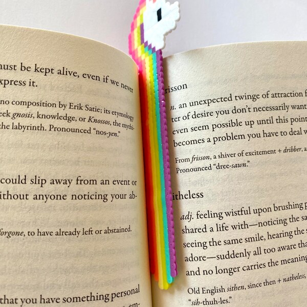 Unicorn Bookmark - Etsy