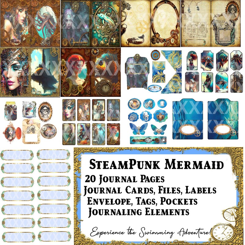 Steampunk Mermaid - Etsy