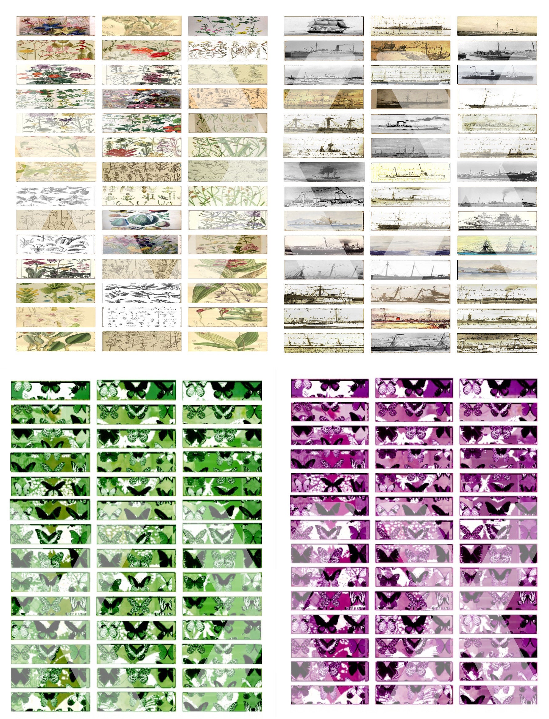 Vintage Miniature Labels - Etsy