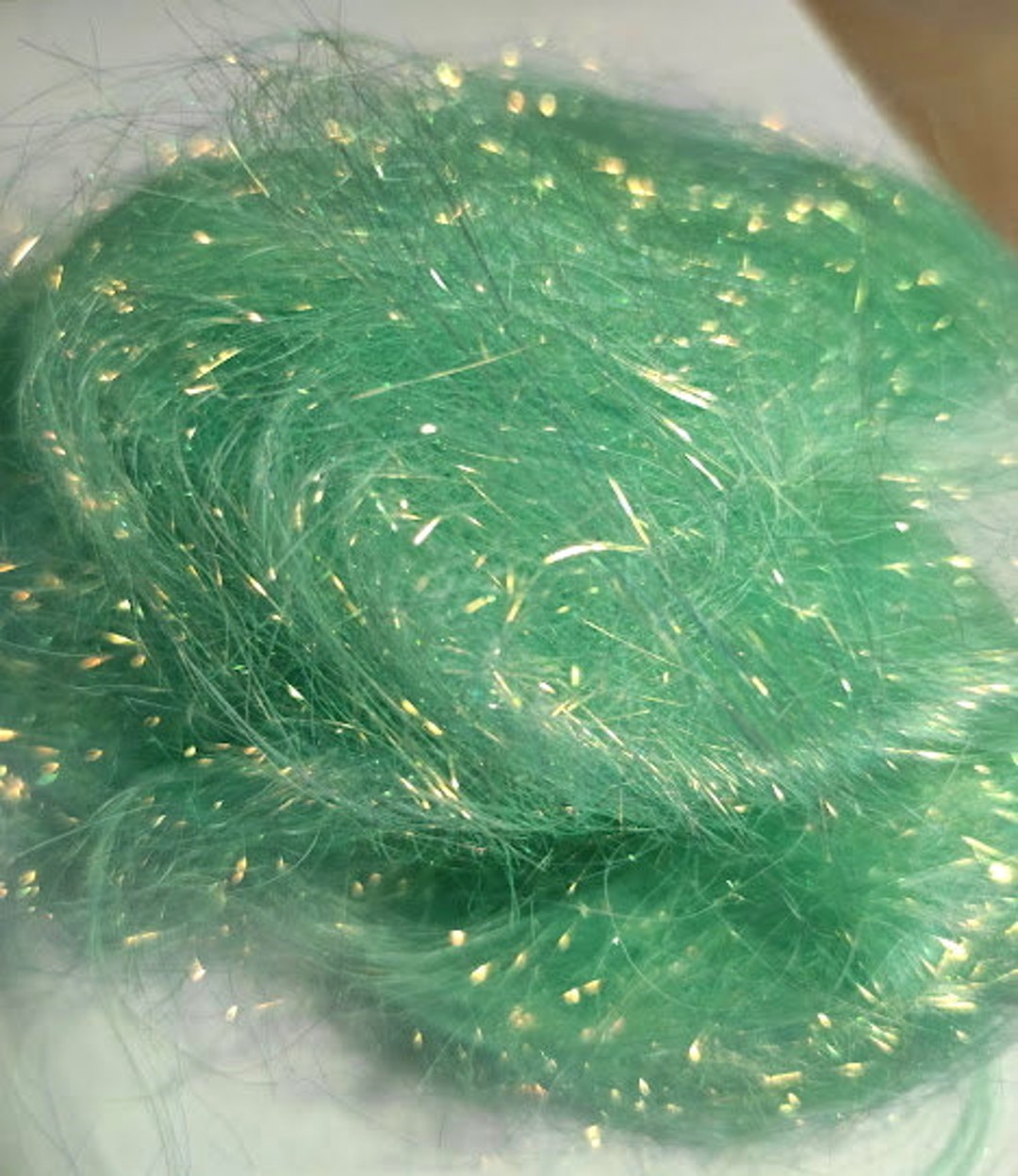 Light Green, 5 Gr- 0,17 Oz, Angelina Fiber, for Spinning and Felting - Etsy