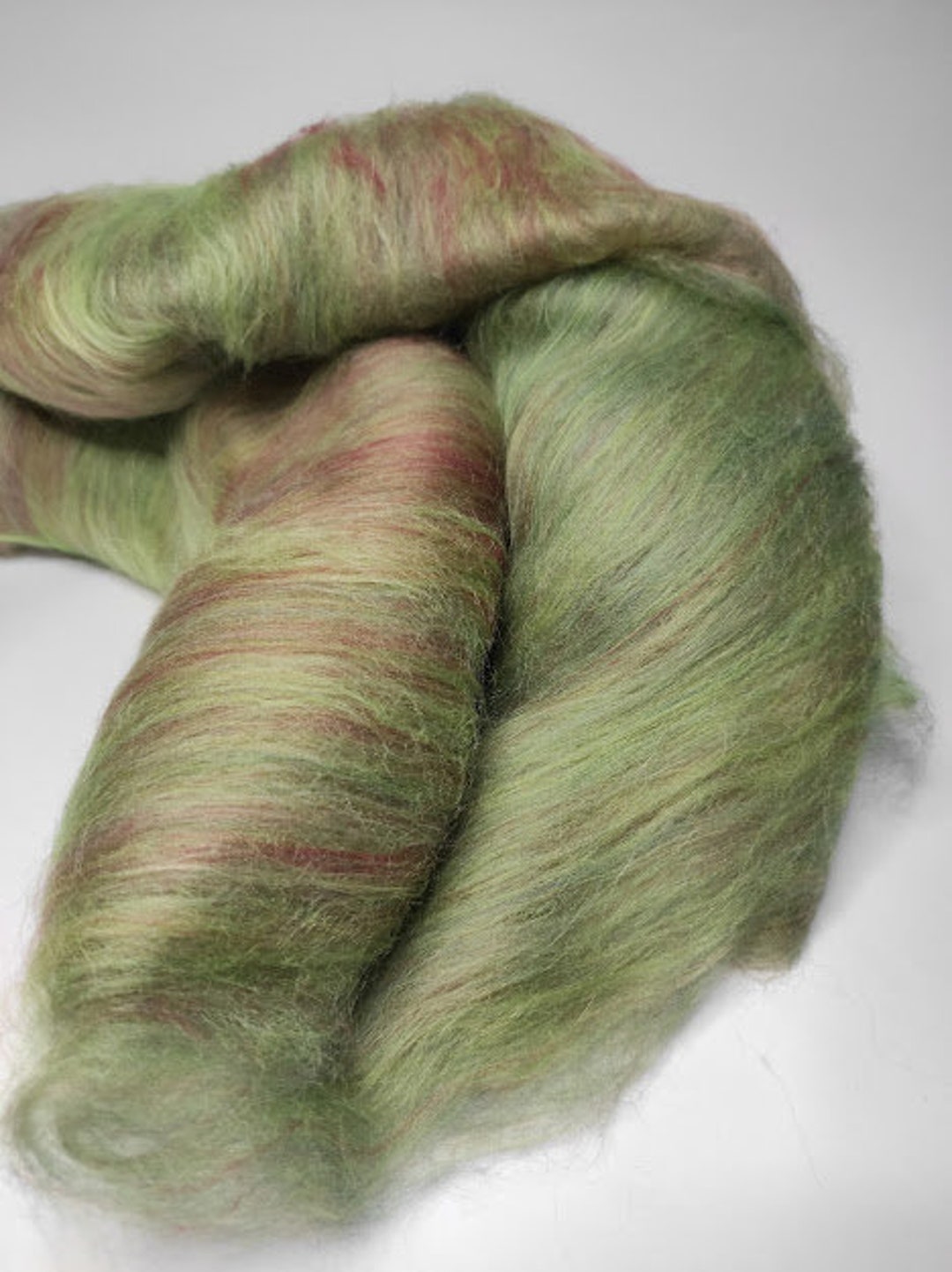 50 Gr 1.76 Oz Carded Merino Wool, for Spinning, Wool Painting, 19 Mic ...