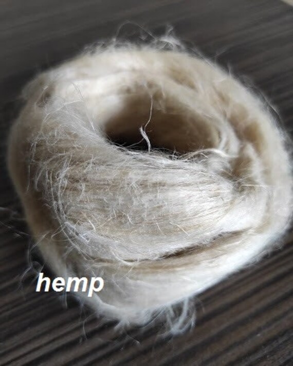 20 Gr 070 Oz Hemp Roving Fiber Tops combed Sliver - Etsy