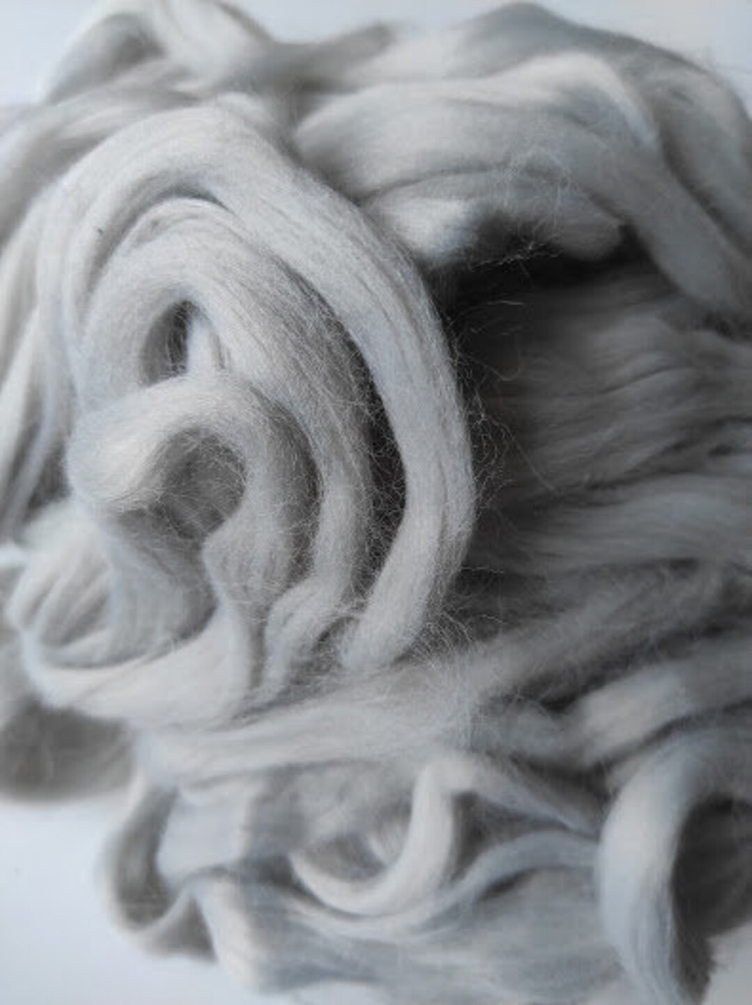 50 Gr 1,7 Oz, Synthetic Fiber Roving, Cloud - Etsy