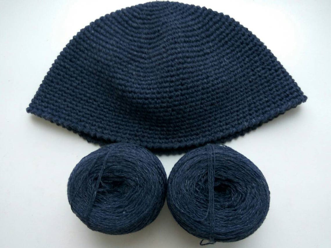 DOCKER STYLE Beanie Cap Watch Cap Leon Hat Navy Skull | Etsy