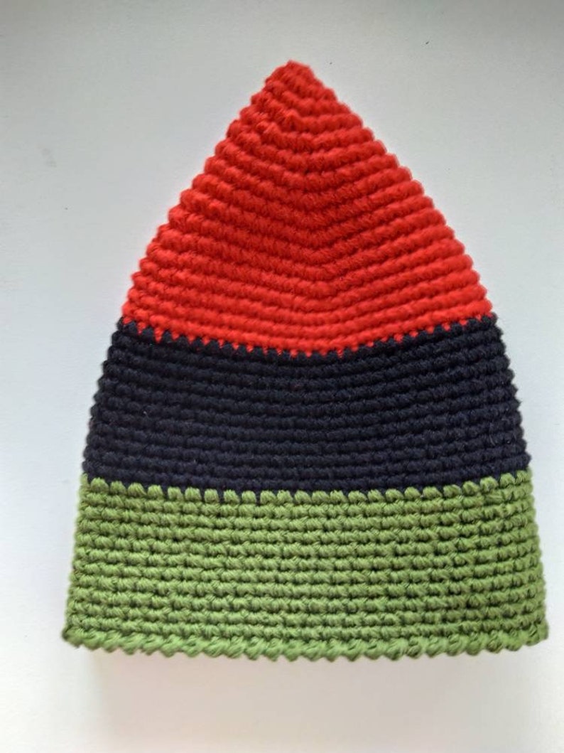 Rasta Punk Crochet Hat Bob Marley Hat Skullcap Cotton Kufi - Etsy
