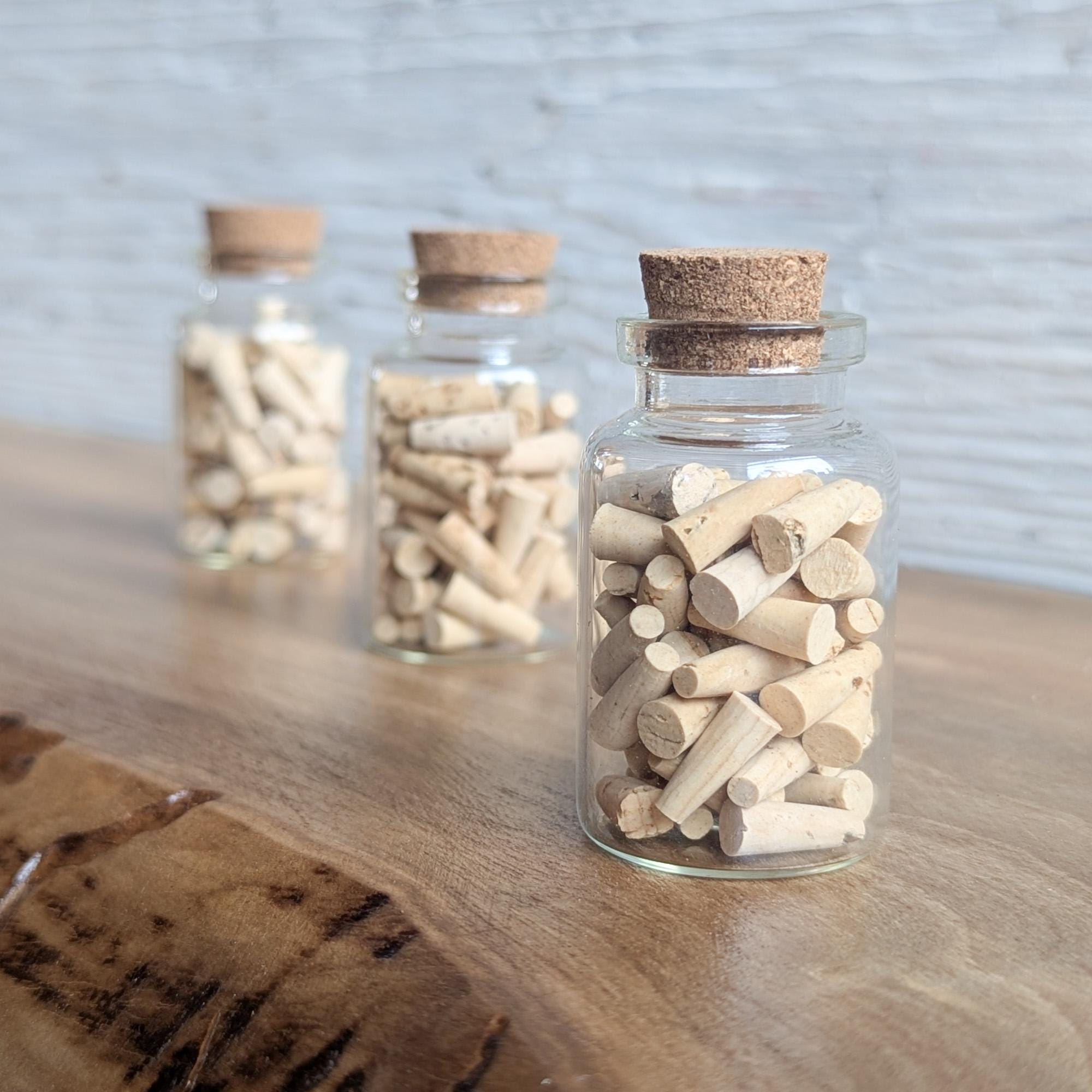 Mini Cork Stoppers: Small Corks for Bottles, Crafts, and DIY Projects ...
