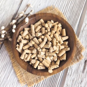 Small Cork Stoppers: Mini Corks for Bottles, Crafts, and DIY Projects ...
