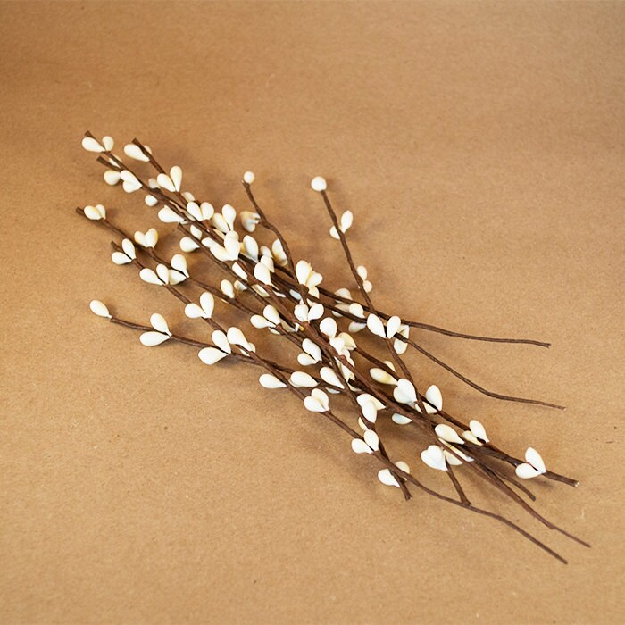 Ivory Pip Berry Twigs - White Floral Berries - Etsy