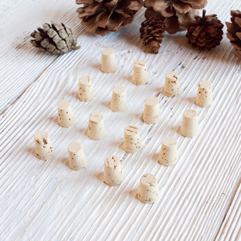 Small Cork Stoppers: Mini Corks for Bottles, Crafts, and DIY Projects ...