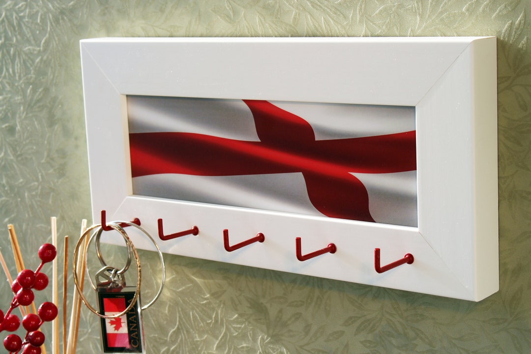 England Flag, Flag Keyholder, Gift for English, World Flags Exclusive ...