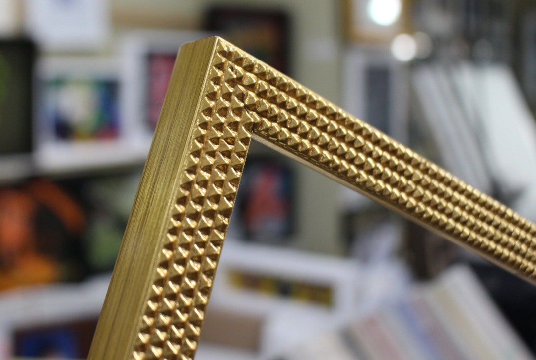 Pyramid Design Frame, Gilded Gold Leaf,gilded Silver Leaf, Wedding ...