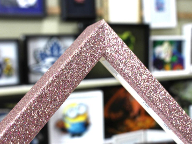 Glitter Wooden Frames - Glamour - Modern Glitzy. - Etsy
