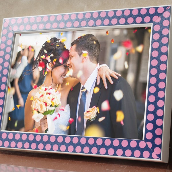 Polka Dot Frame - Etsy