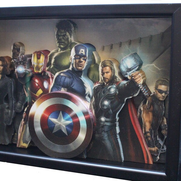 Pop Art Shadow Box - Etsy