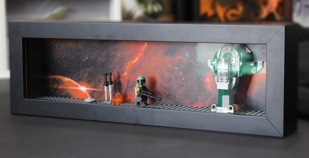 Building Blocks Display Case - Framed Shadow Box, Collectibles, Toys ...