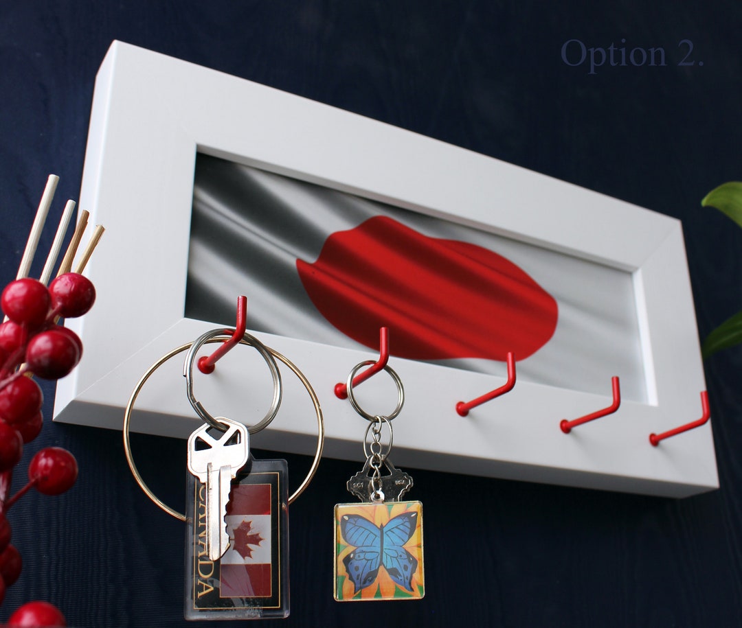 Japan Flag Flag Keyholder Gift for Japanese World Flags Exclusive Asian ...