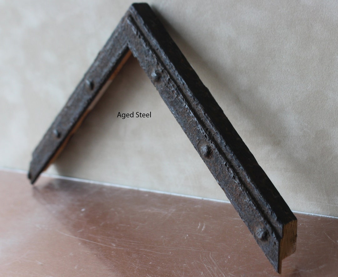 Single Frames,anvil,aged Steel Finish,rustic Finish,rope Style Frames ...