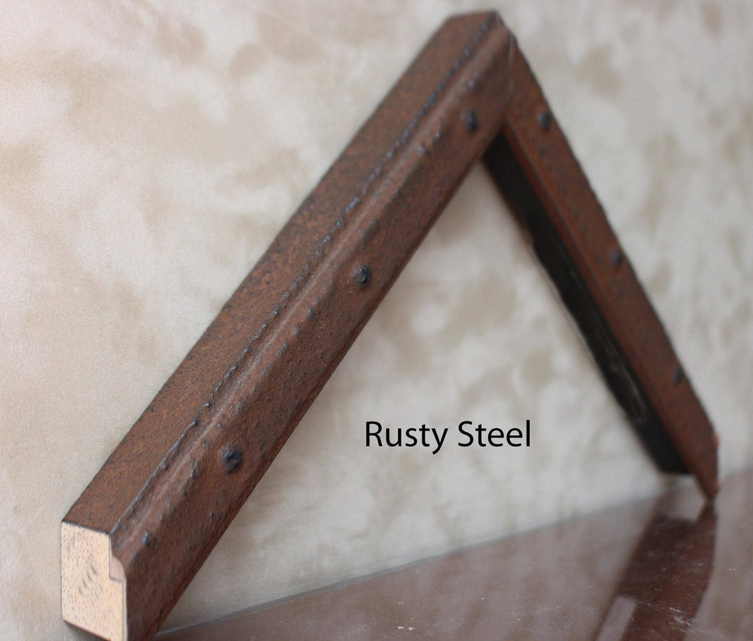 Single Frames,anvil,aged Steel Finish,rustic Finish,rope Style Frames ...
