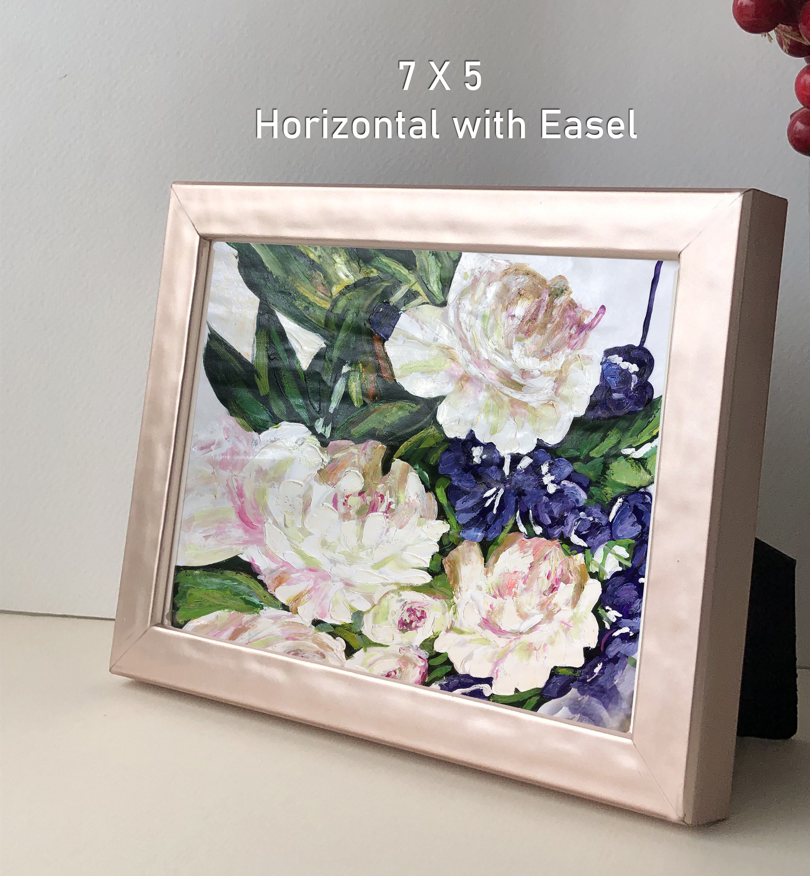 Vintage Roma,handcrafted Frames,art Deco,mid-century,black Frame,rose ...