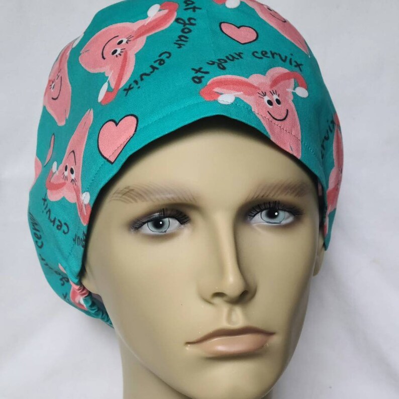 Cervix Uterus PICK Style Surgical SCRUB Hat Theatre Cap GYN - Etsy