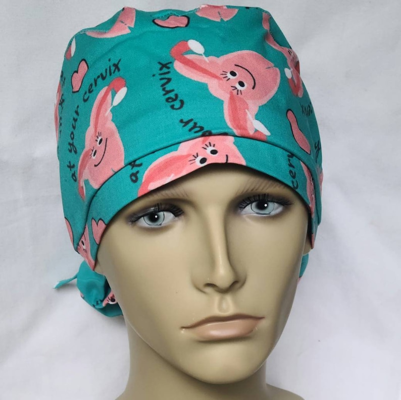 Cervix Uterus PICK Style Surgical SCRUB Hat Theatre Cap GYN - Etsy
