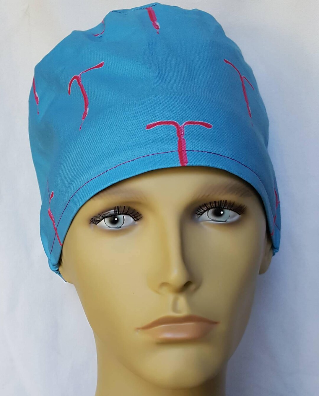 IUD Surgical Scrub Hat Operating Room Hat Theatre Cap Anatomy Pixie ...