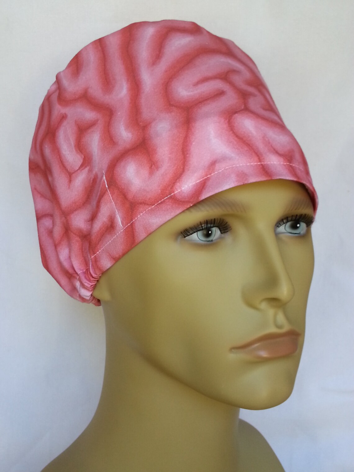BRAINS Surgical Scrub Hat Theatre Cap Brains Pink Brains Pixie | Etsy