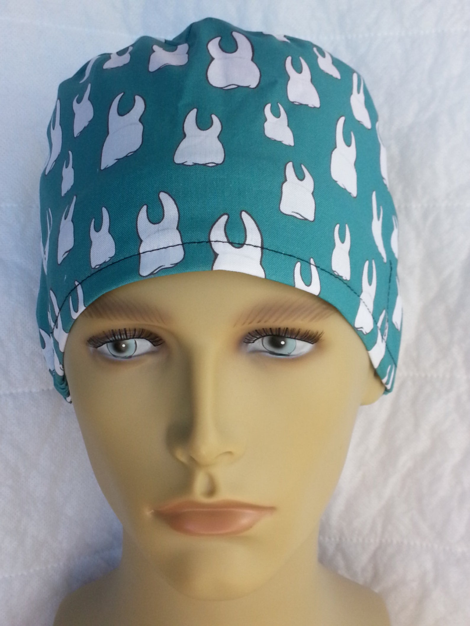 TOOTH Teeth Molars Surgical Dental Scrub Hat Theatre Cap Pixie | Etsy