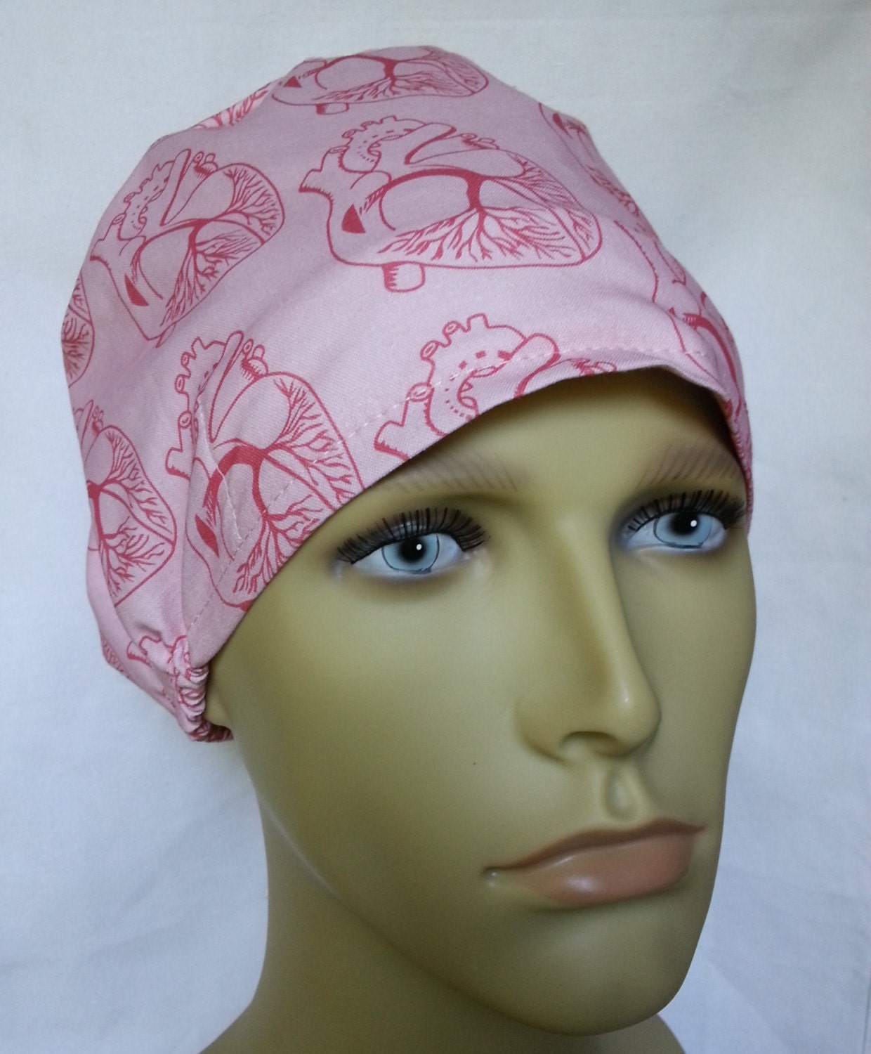 Heart Surgical SCRUB HAT Theatre Cap Cardiac Anatomy PIXIE | Etsy