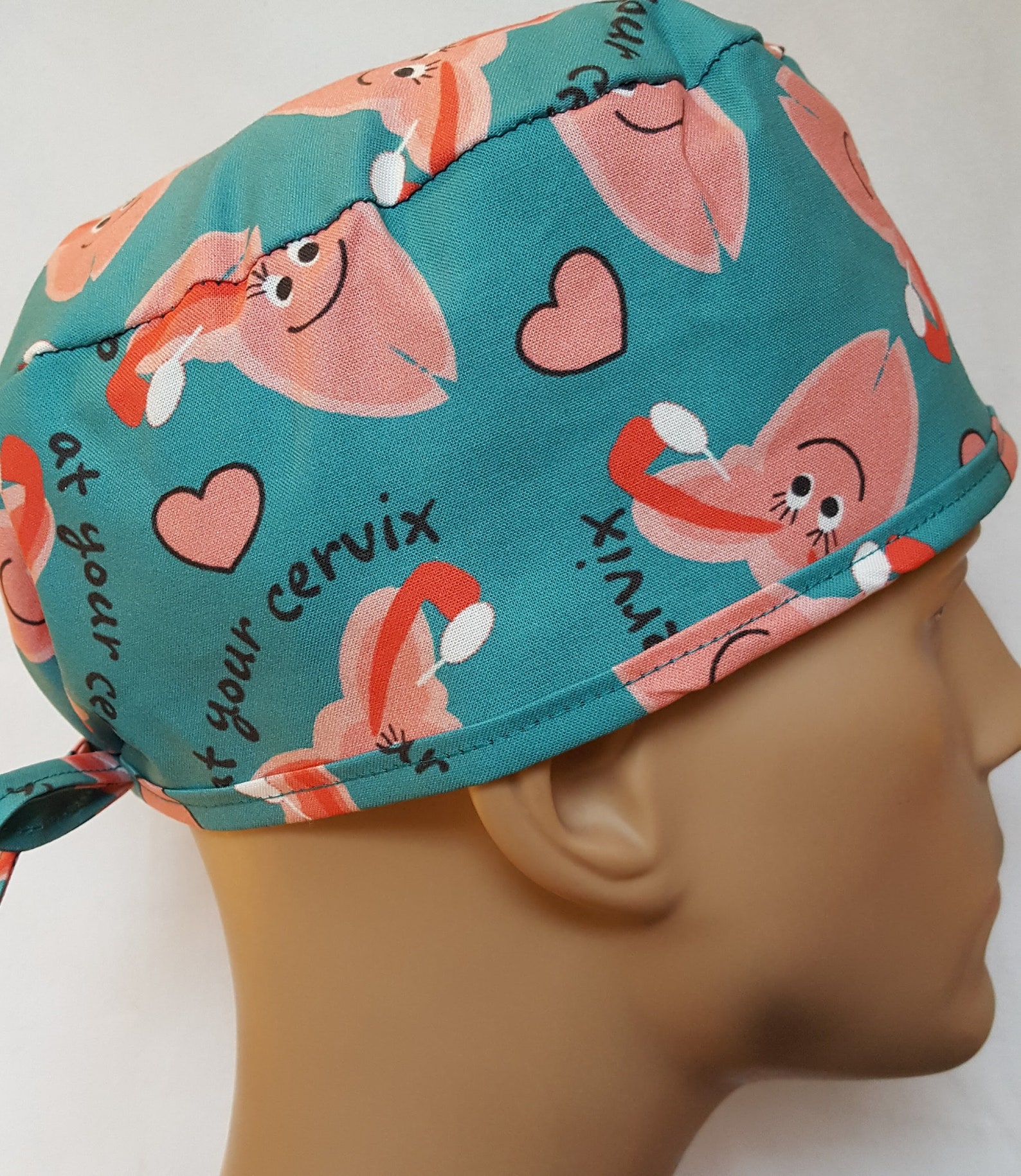 Cervix Uterus Surgical SCRUB Hat Theatre Cap GYN Anatomy - Etsy